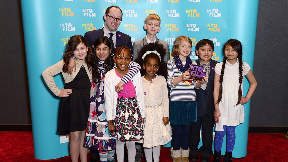 News & Views - Feref PR visit Anson Primary School - News - Into Film